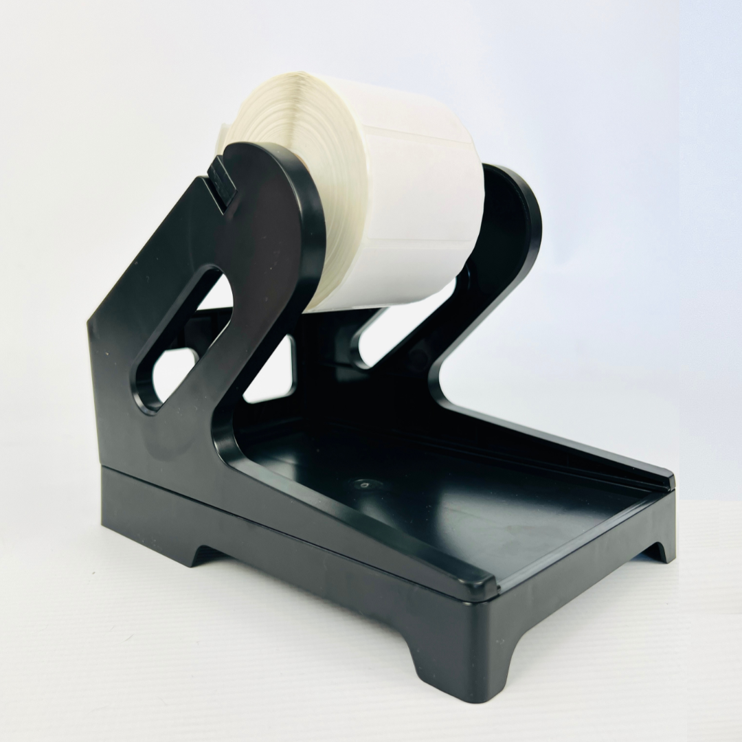 The Grey Shipping Label Printer + Free Label Holder for Rolls – Labelly