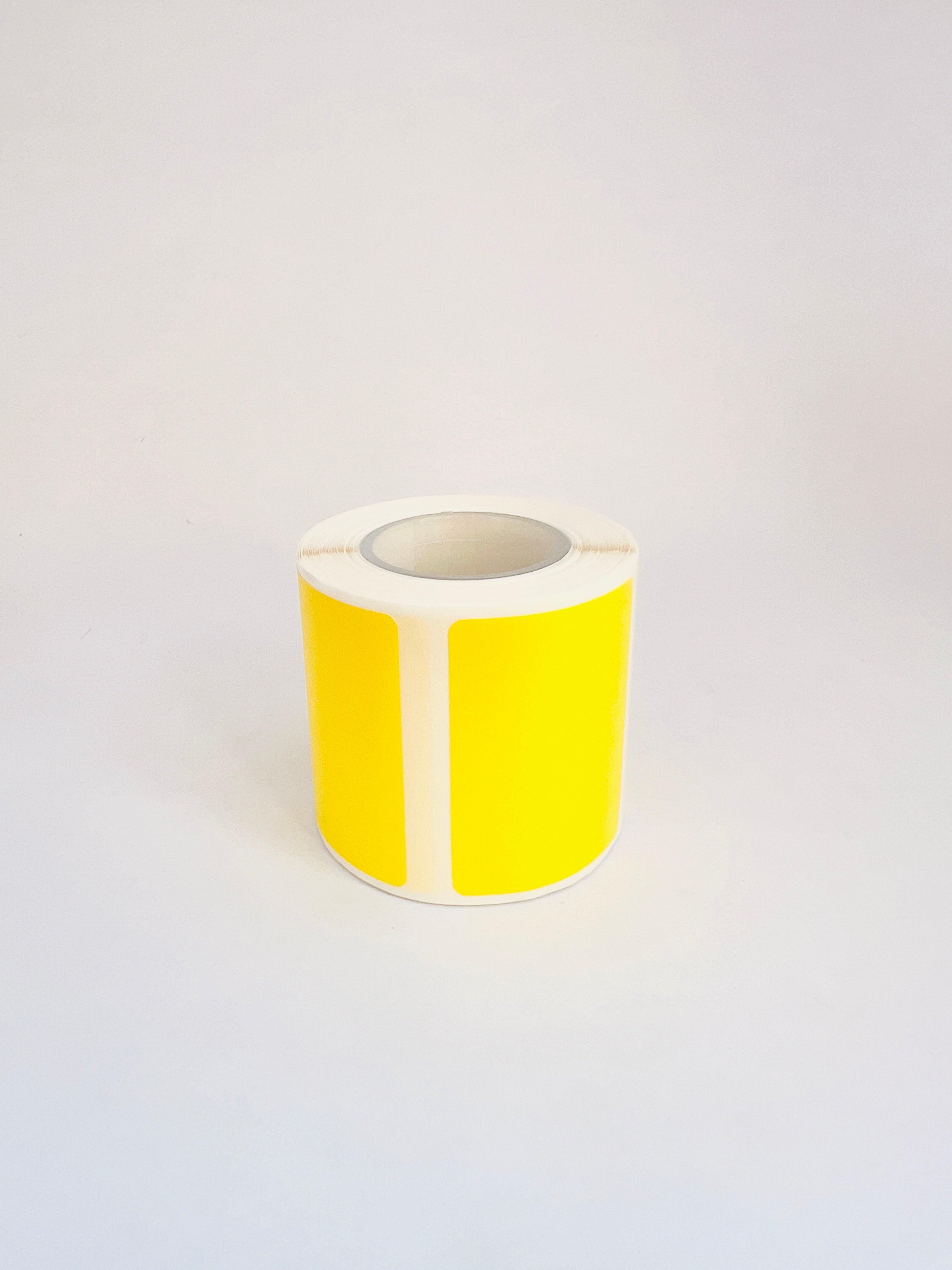 Yellow Rectangle Labels - 230 per roll 📒 – Labelly