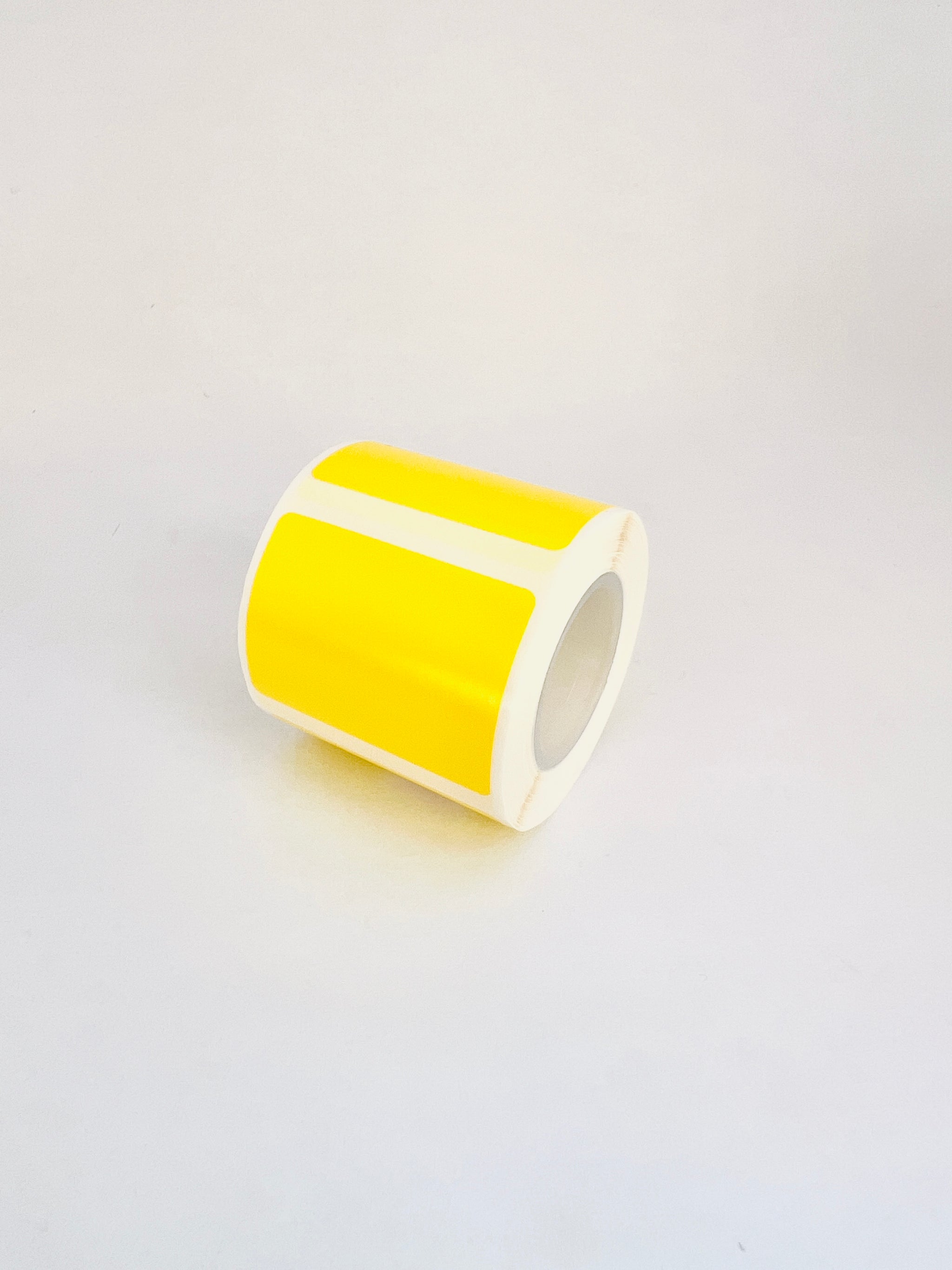 Yellow Rectangle Labels - 230 per roll 📒 – Labelly