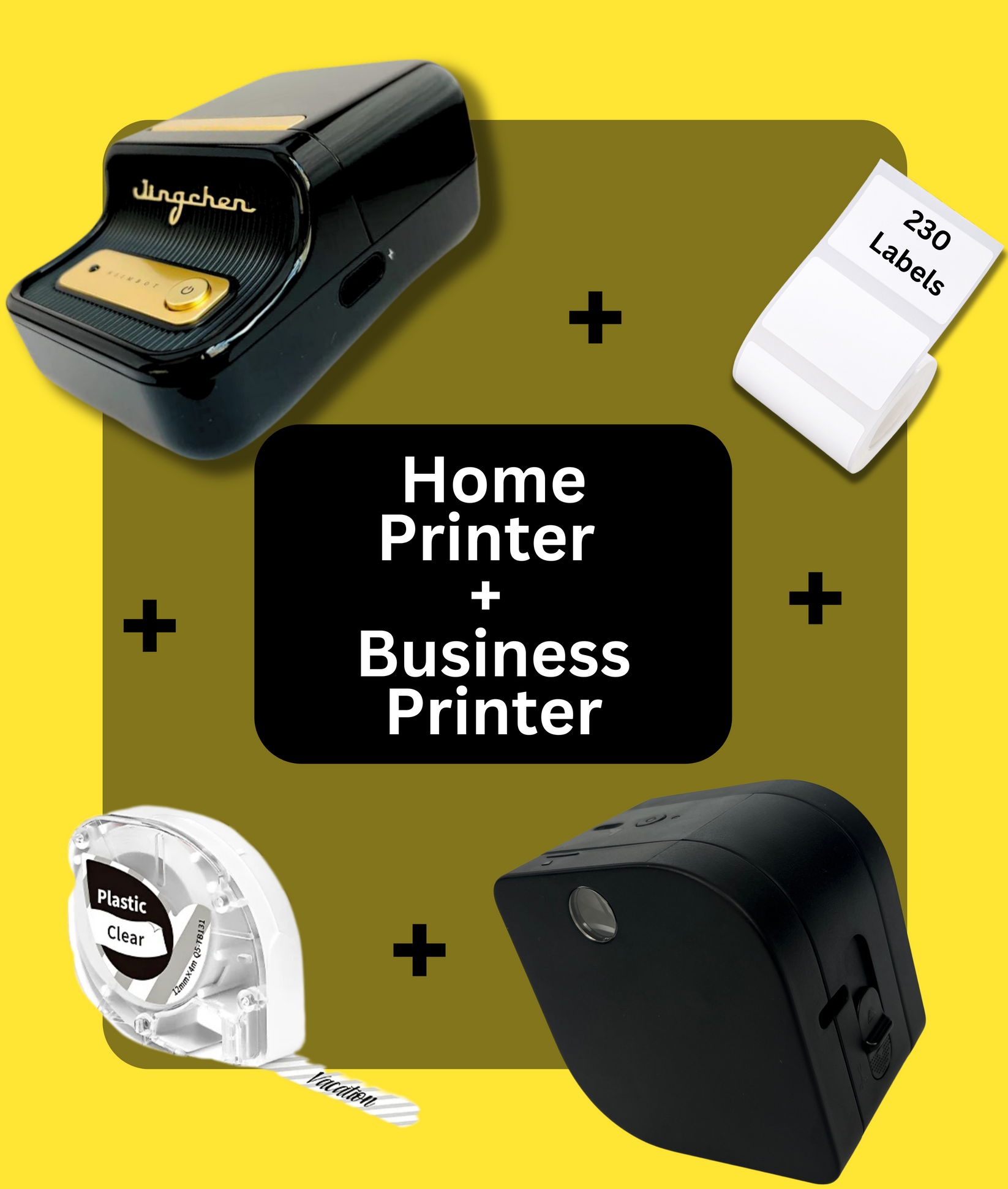 The Business + Home Label Printer Bundle 🖨️ – Labelly