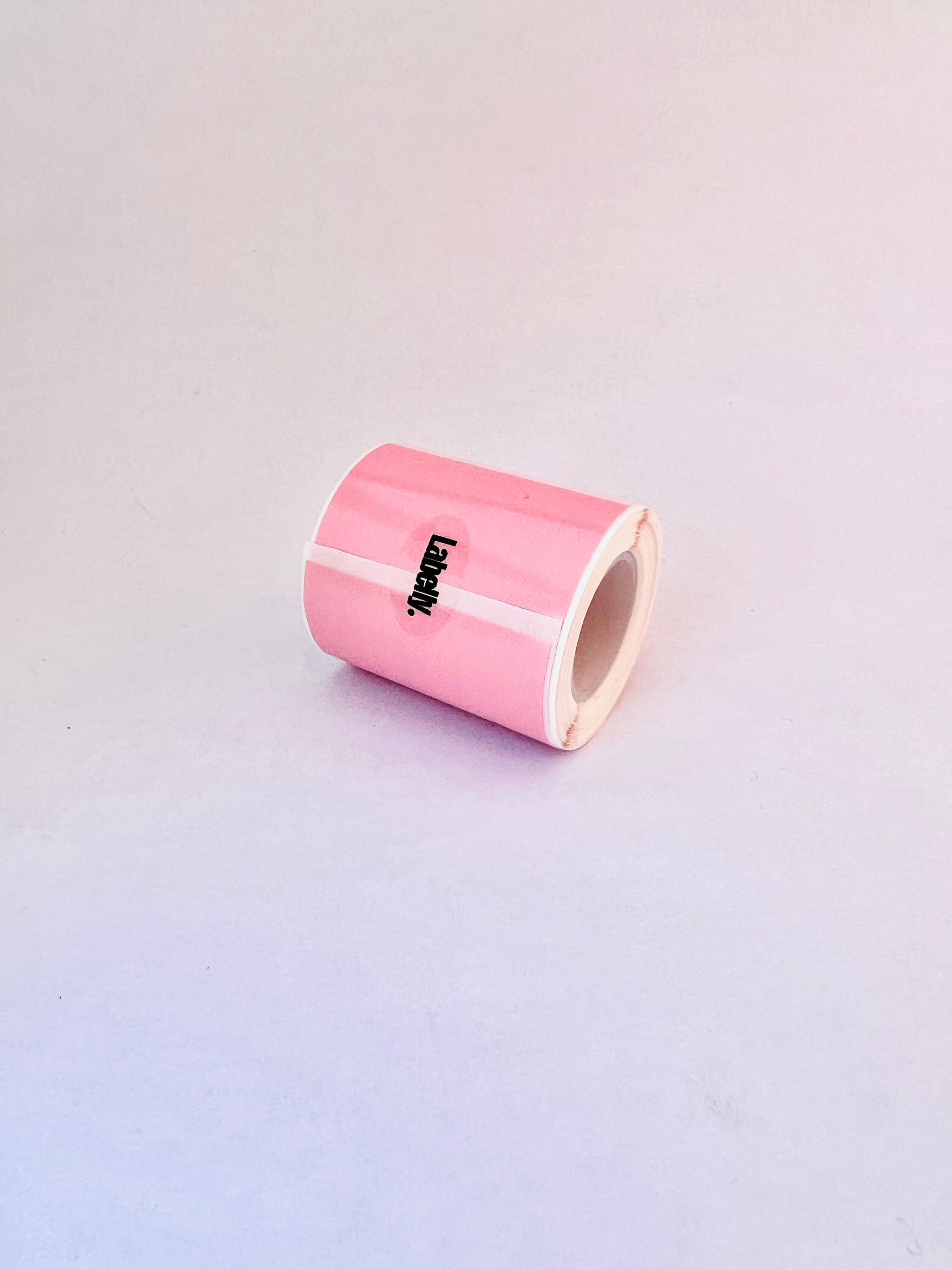Large Pink Round Labels - 150 per roll 🔘 – Labelly