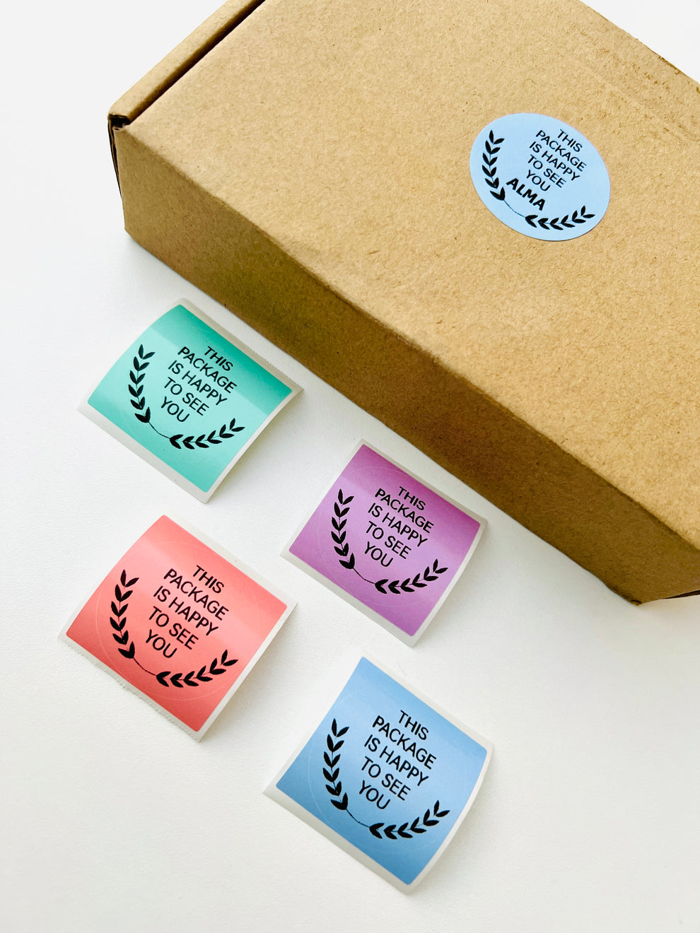 Medium Pastel Round Labels - 41*41mm 150 per roll 🔘 – Labelly